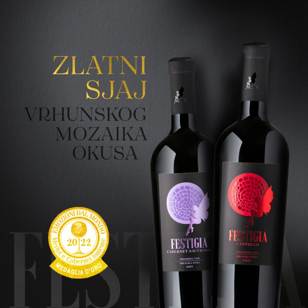 Vina Festigia u Italiji dobila dvije velike zlatne medalje i najveći ...